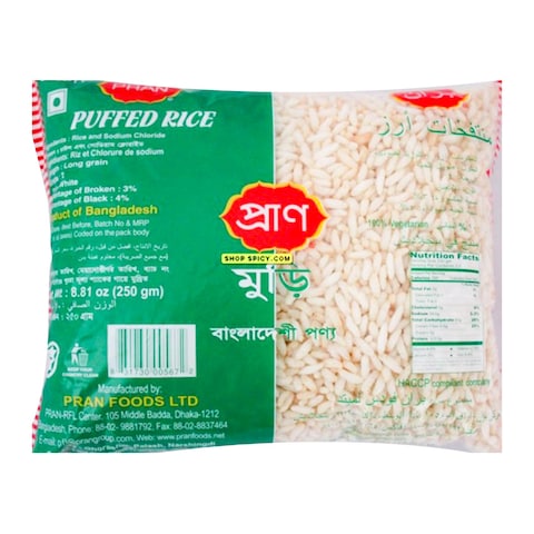 Buy Pran puffed rice 250 g Online | Carrefour KSA