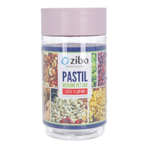 Buy Oziba Pastil Medium Pet Jar Modular Container Online | Carrefour ...