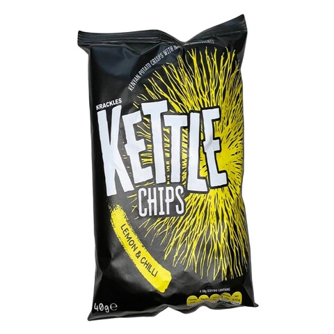 Buy Kettle Lemon & Chilli Chips 40g Online | Carrefour Kenya