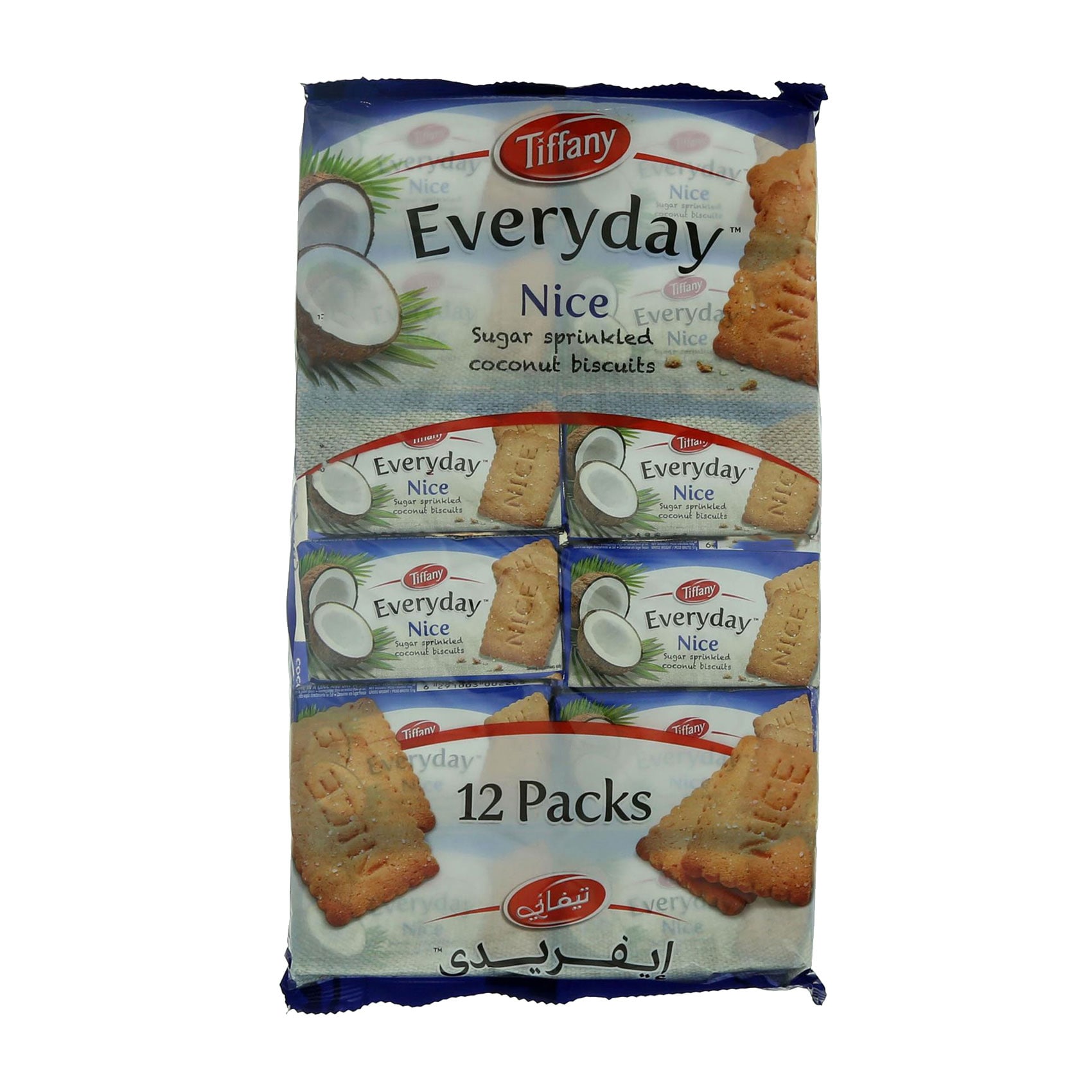 Buy Tiffany Everyday Nice Coconut Biscuits 40g x12 Online | Carrefour KSA
