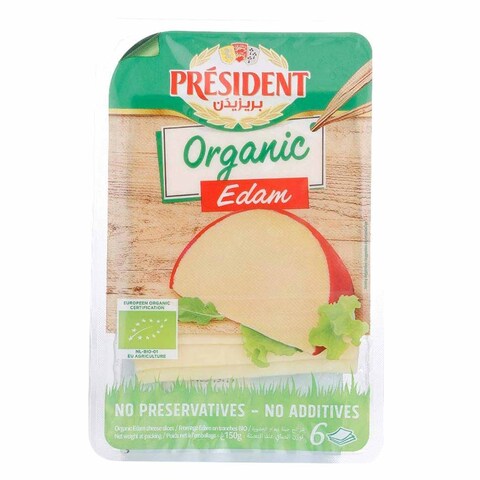 Buy President Organicanic Edam Slice 150Gr Online | Carrefour Kenya