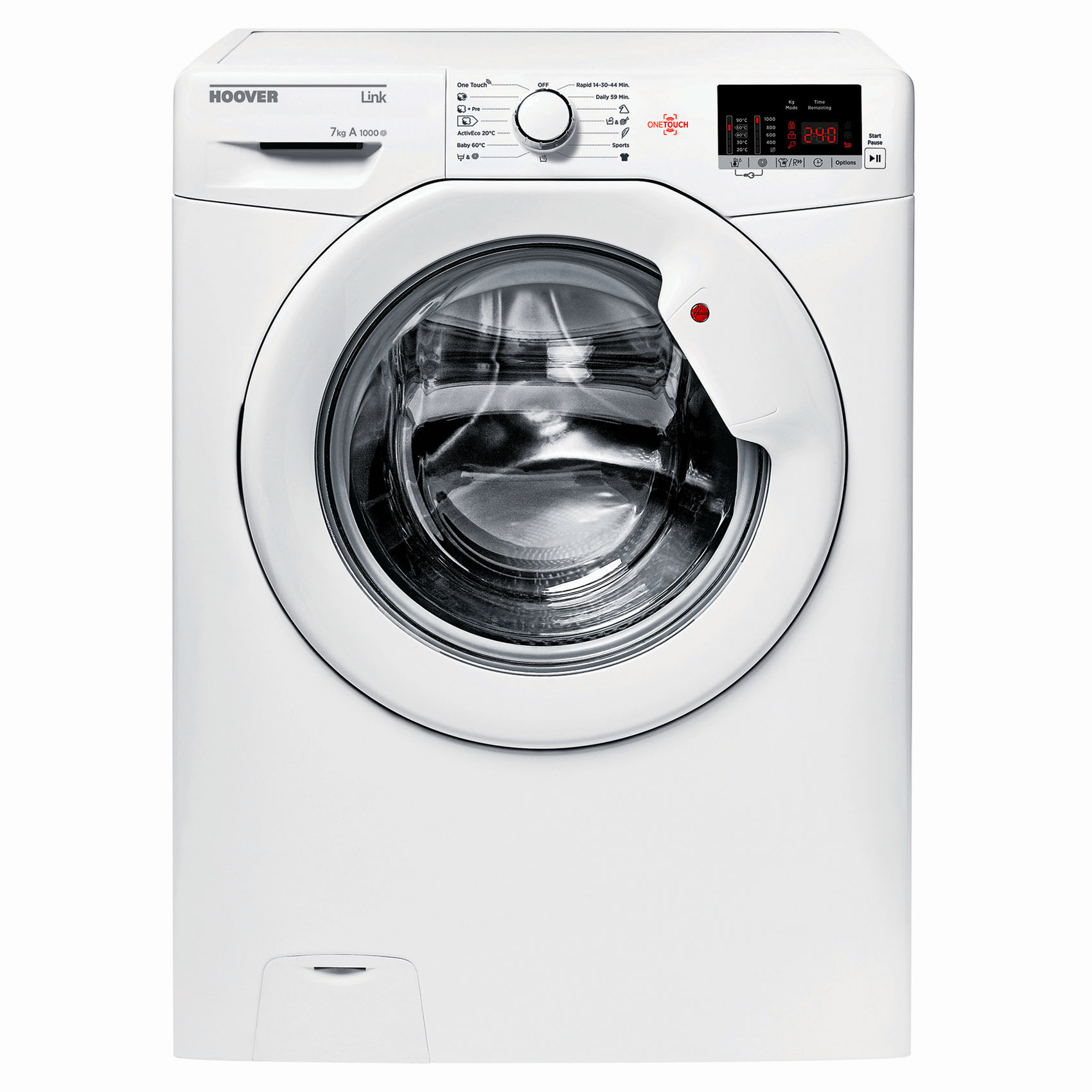 Buy Hoover 7KG Front Load Washing Machine HL1071D White Online ...