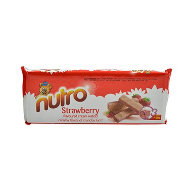 Buy Nutro Wafer Strawberry 80GR Online | Carrefour Lebanon