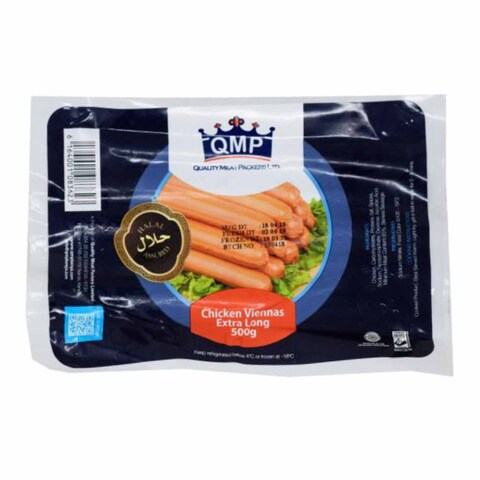 Buy QMP Extra Long Chicken Vienna 500g Online | Carrefour Kenya