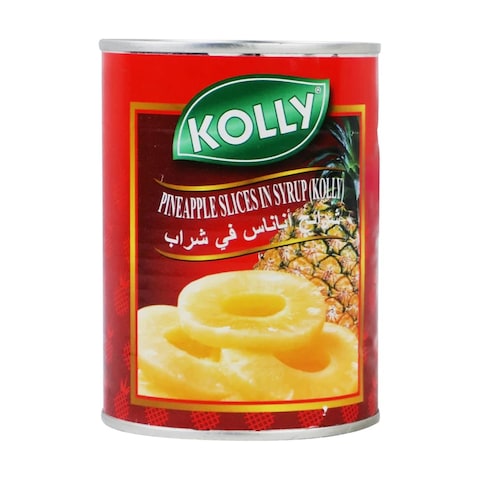 Buy Kolly Pineapple Slices in Syrup 565 gr Online | Carrefour Pakistan