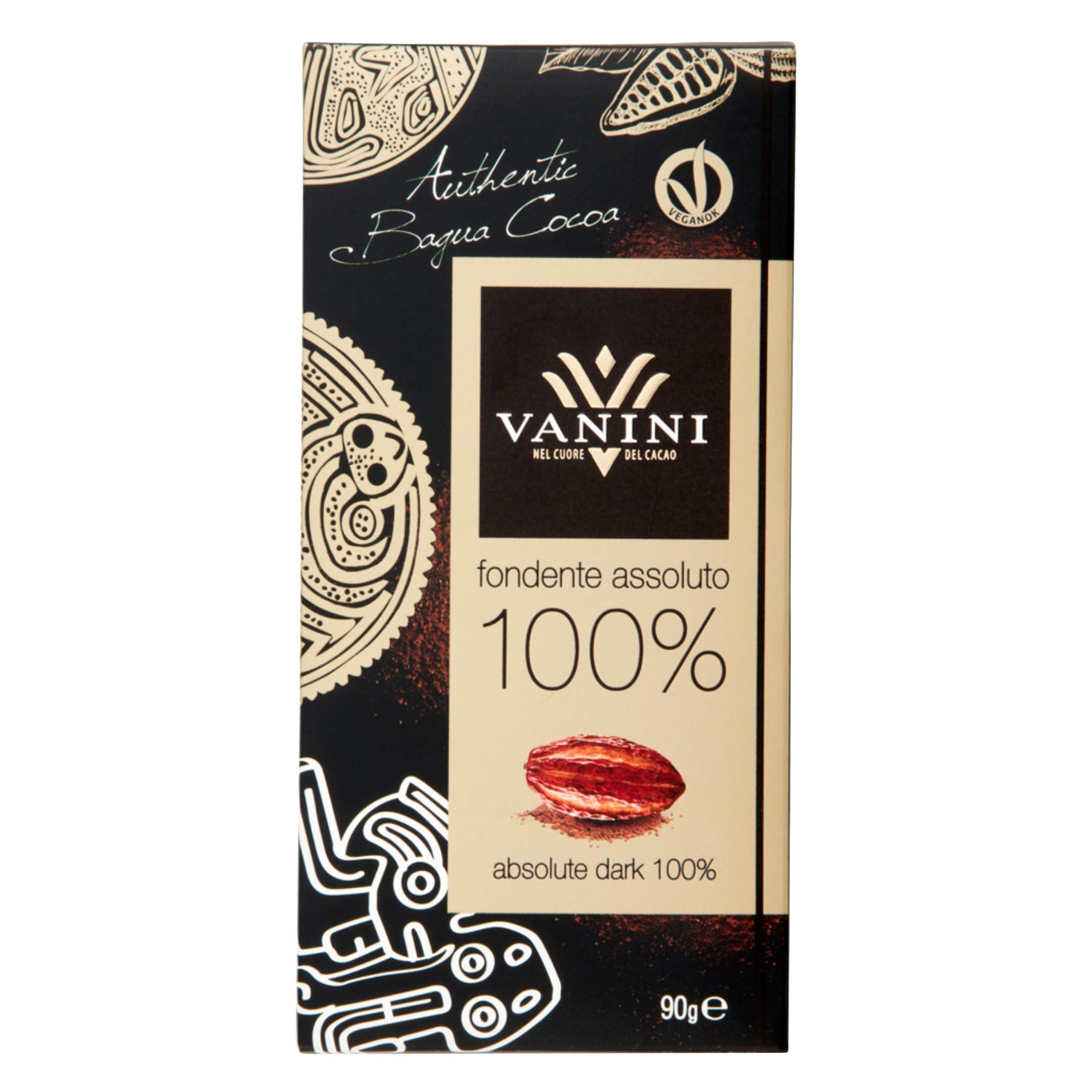Buy Vanini 100% Absolute Dark Chocolate 90g Online | Carrefour Kenya