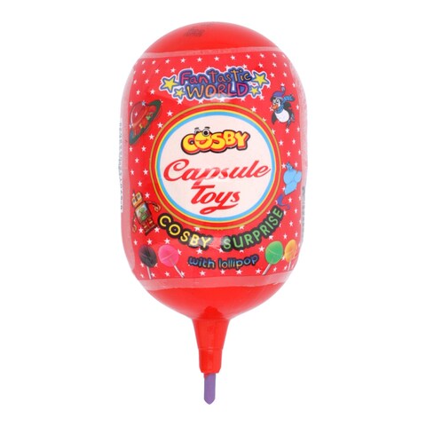 Buy Cosby Capsule Toys With Lollipop 9 gr Online | Carrefour Pakistan
