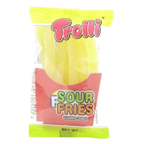 Trolli Jelly Sour Fries Gummi Candy 22g price in Kuwait | Carrefour ...