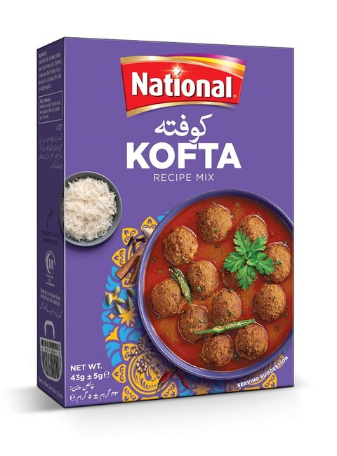 Buy National Kofta Recipe Mix 43 gr Online | Carrefour Pakistan