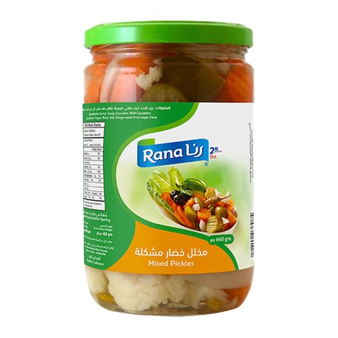 Rana Mixed Pickles 660g price in Saudi Arabia | Carrefour Saudi Arabia ...