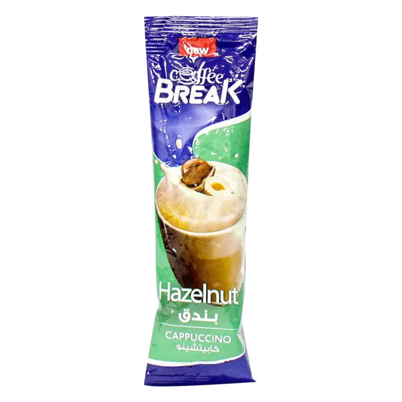 Buy Coffee Break Hazelnut Cappuccino Instant Coffee Mix 18.5g Online ...