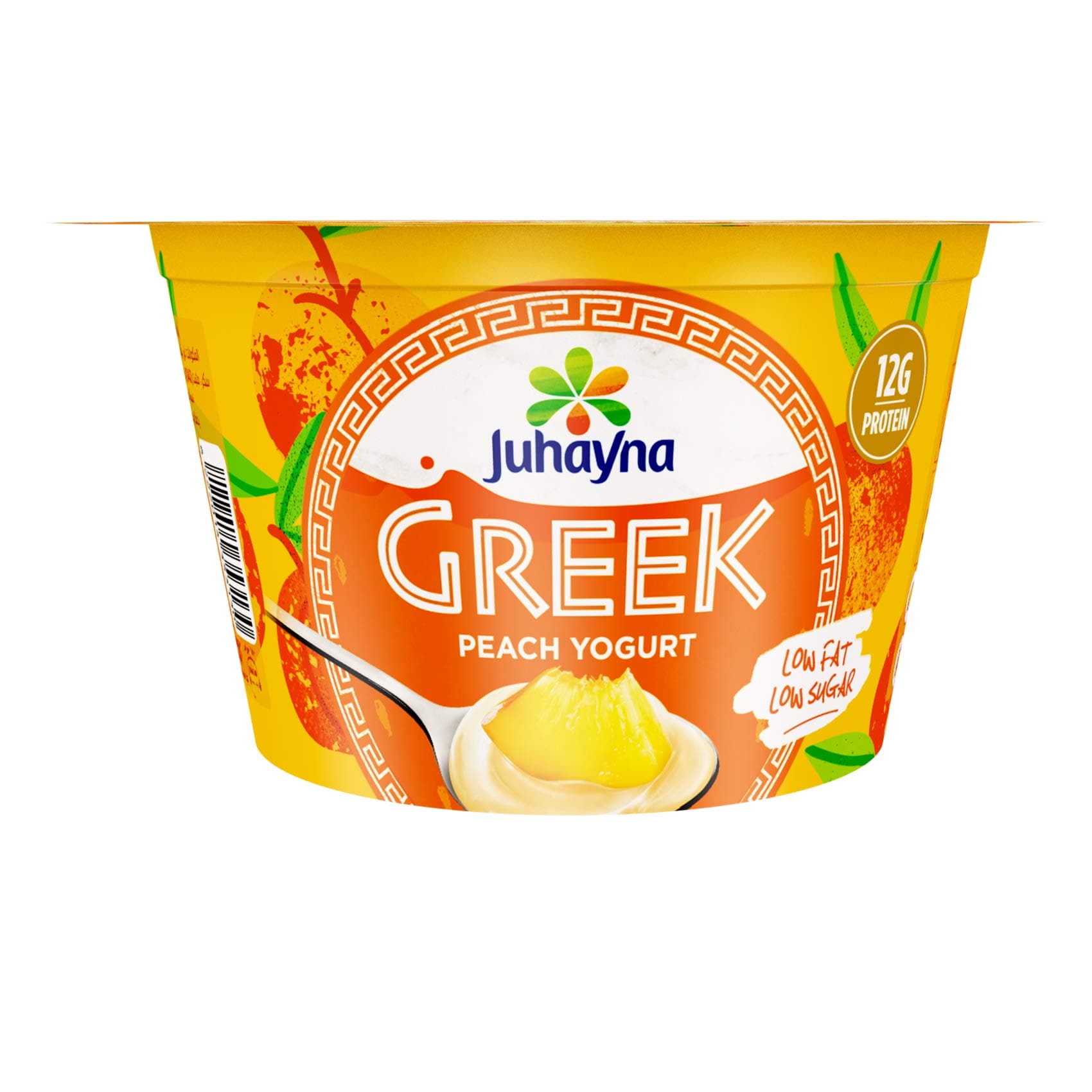Buy Juhayna Greek Yogurt with Peach - 180 gram Online | Carrefour Egypt