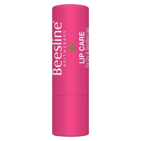 Beesline Shimmery Strawberry Lip Care Balm Pink 4g price in Saudi ...