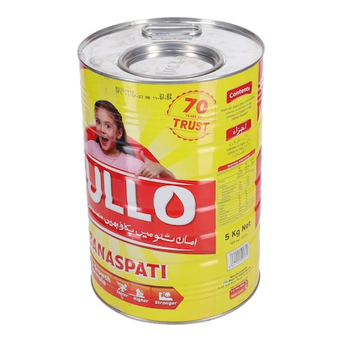 Buy Tullo Banaspati Ghee Tin 5 kg Online | Carrefour Pakistan