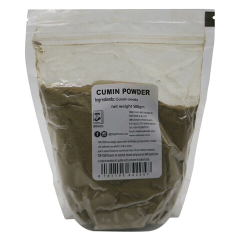 Buy Top Food Cumin Powder Pouch 500G Online | Carrefour Kenya