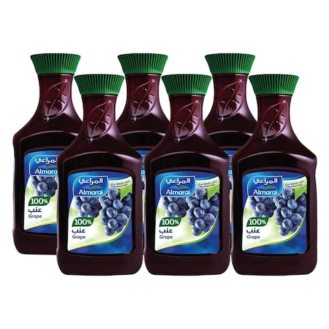 Almarai 100% Grapes Juice 1L x Pack of 6 price in Kuwait | Carrefour ...