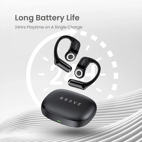 تسوق Brave Open Ear Headphones Bluetooth V5.4 Air Conduction Tech For ...