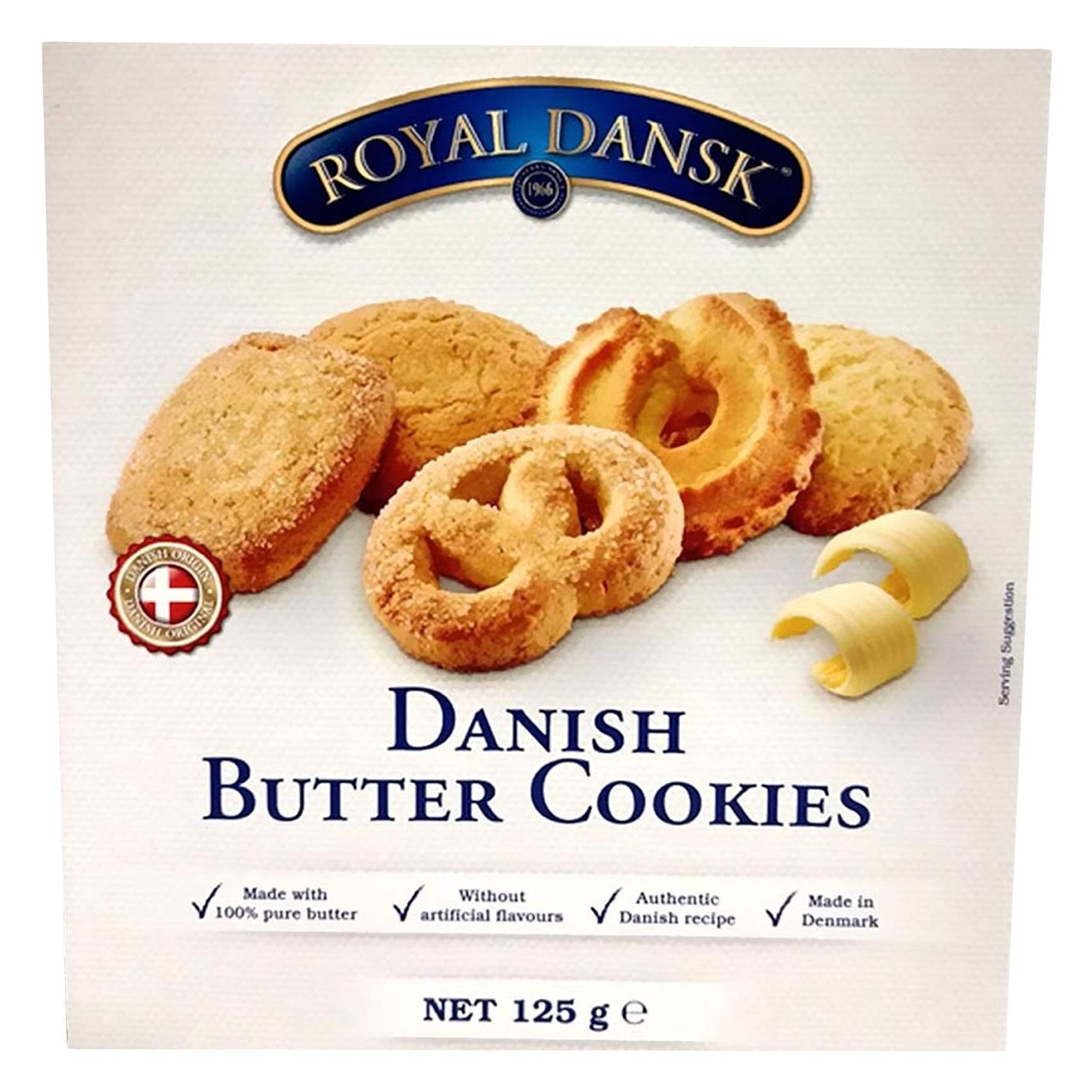 Danish Butter Cookies Nutrition Royal Dansk Holiday Danish Butter