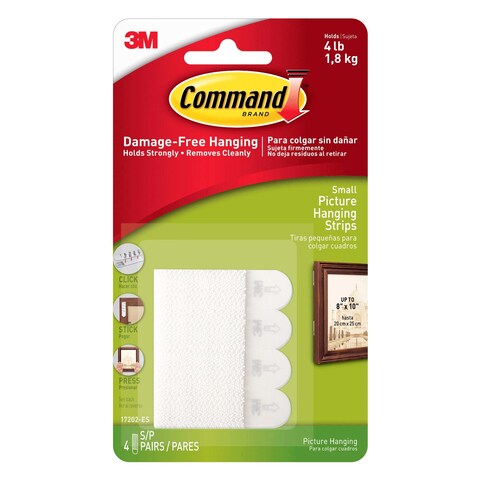 Buy 3M Command Picture Hanging Strips Small 12 Pieces Online ...