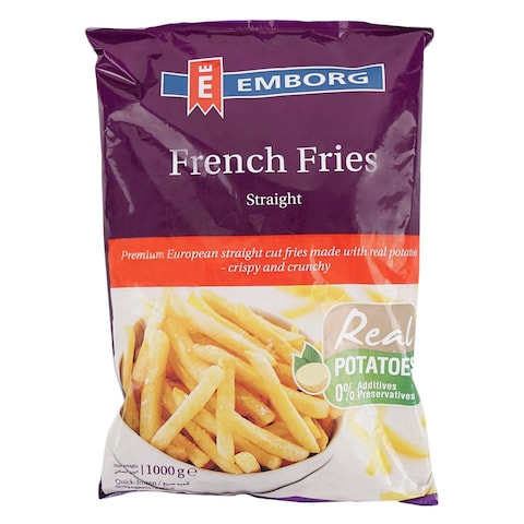 Buy Emborg Straight Shoestring French Fries 1Kg Online | Carrefour Kenya