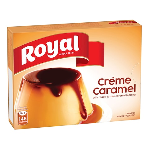 Royal Crème Caramel Pudding 77g Pack of 12 price in UAE | Carrefour UAE ...