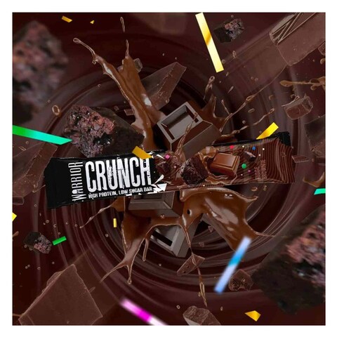 Buy Warrior Crunch Fudge Brownie Protein Bar 64g Online | Carrefour Kenya
