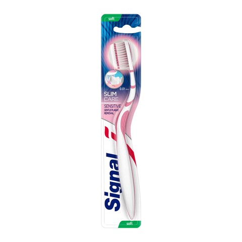 Buy Signal Slim Care Sensitive Toothbrush - Soft Online | Carrefour Egypt
