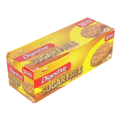 Buy Nabil Digestive Sugar Free Biscuits Stay Fresh (Pack of 10) Online ...
