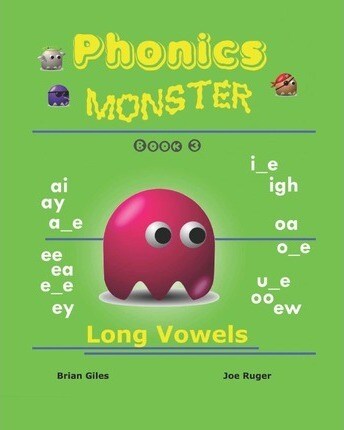 Buy Phonics Monster - Book 3: Long Vowels Online | Carrefour UAE