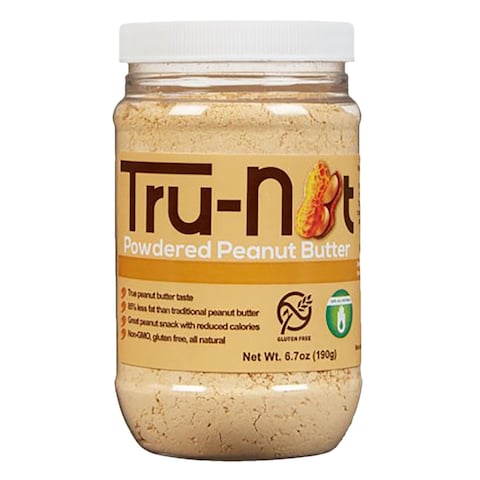 Tru Nut Powder Peanut Butter Original 190g price in UAE | Carrefour UAE ...