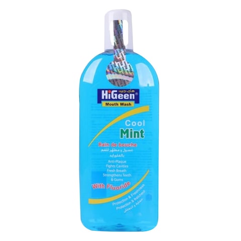 HIGEEN MOUTH WASH COOL MINT 400ML price in Kuwait | Carrefour Kuwait ...