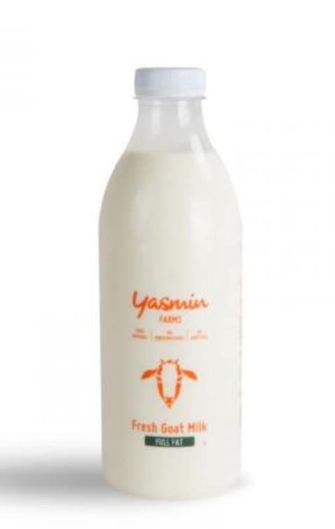 Yasmin Farms Full Fat Goat Milk 1L price in Kuwait | Carrefour Kuwait ...