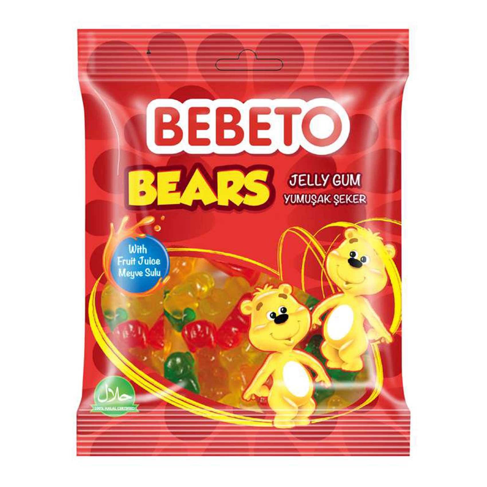 Buy Bebeto Funny Bears Jelly - 80 gm Online | Carrefour Egypt