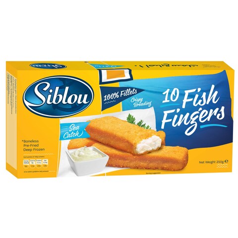 Siblou 10 Fish Fingers 250g price in UAE | Carrefour UAE | supermarket ...
