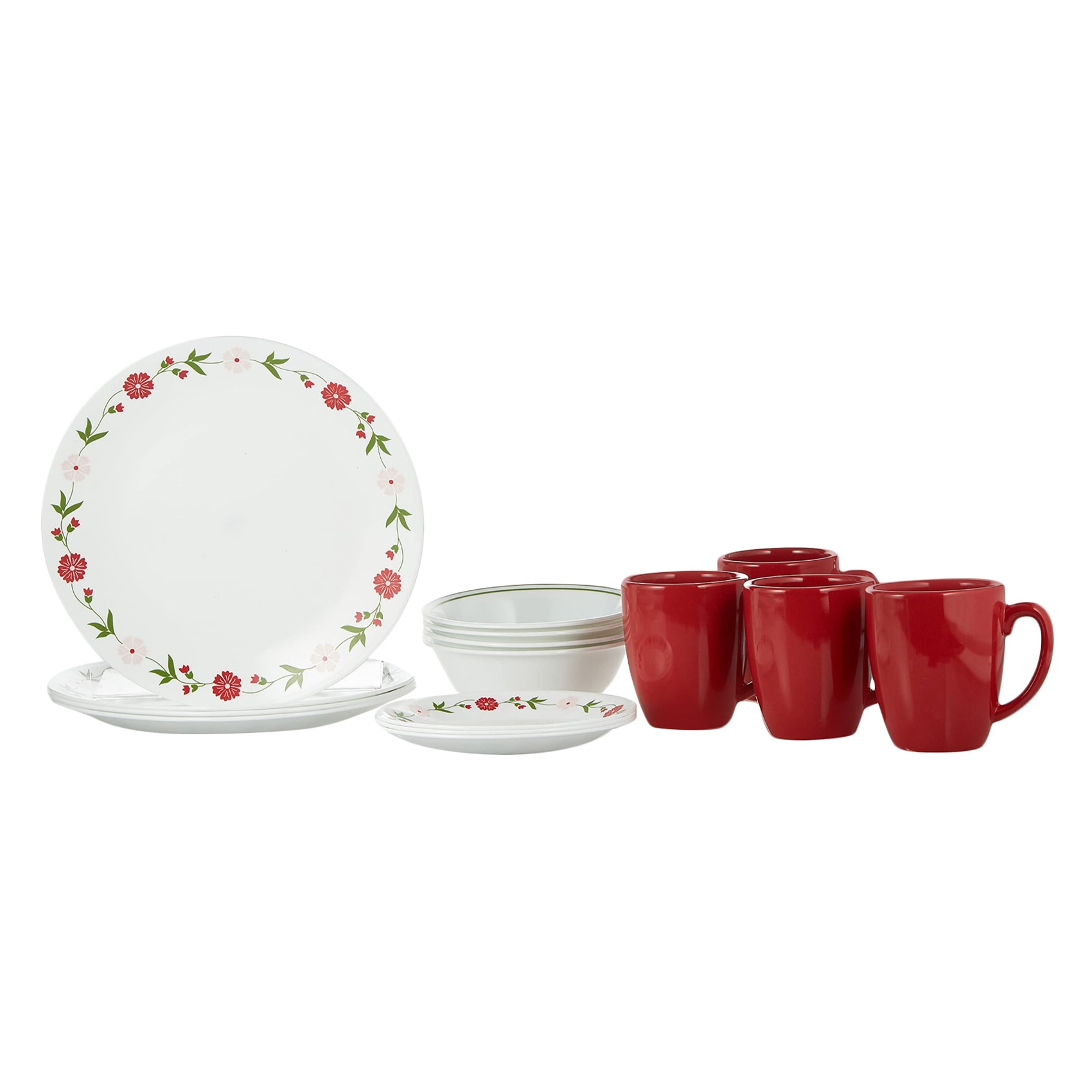 Buy Corelle livingware dinner set 16 pieces Online | Carrefour KSA