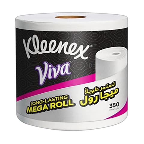 Kleenex Viva Tissue Paper Roll 350m price in Kuwait | Carrefour Kuwait ...