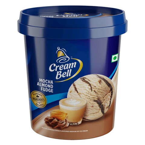 Buy Cream Bell Mocha Almond Fudge Ice Cream 125ml Online | Carrefour Kenya