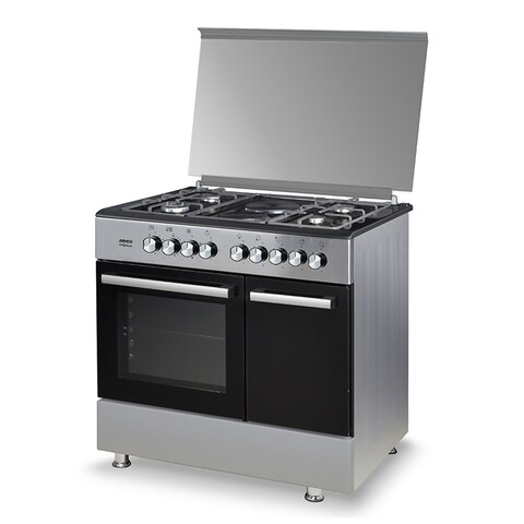 Buy Armco Gcf9642Fbt Sl 4 Gas 2 Electric Gas Cooker Silver And Black ...