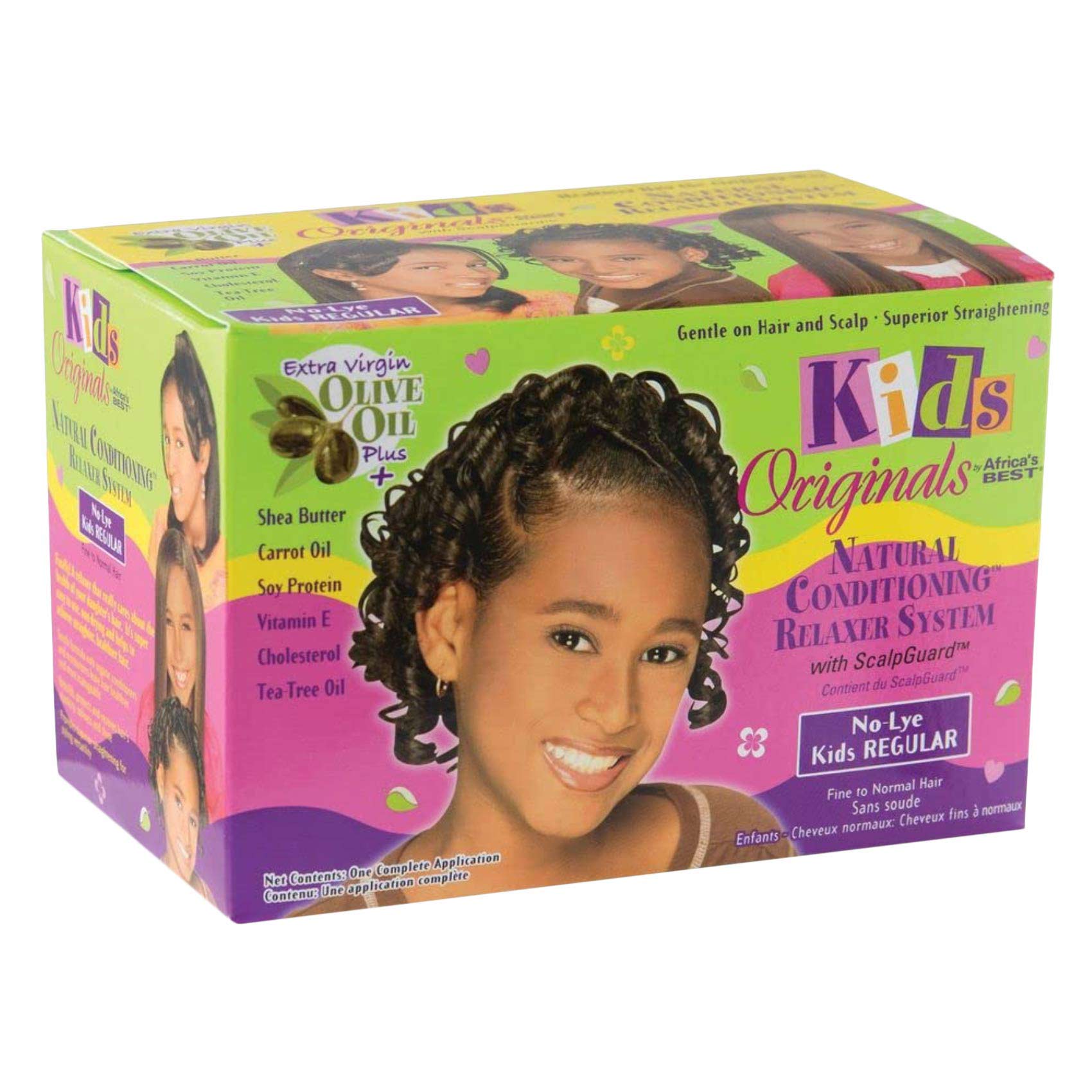 Buy Africas Best Organics Kids Relaxer System 1 Application Smoothing ...