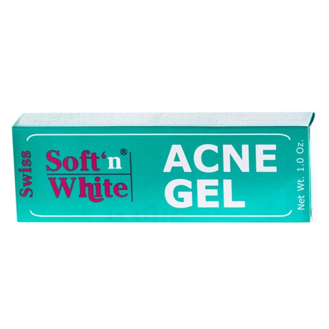 Buy Swiss Soft'n White Skin Acne Gel 30g Online | Carrefour Kenya