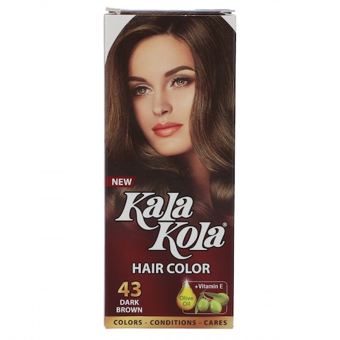Buy New Kala Kola Hair Color 43 Dark Brown Online | Carrefour Pakistan