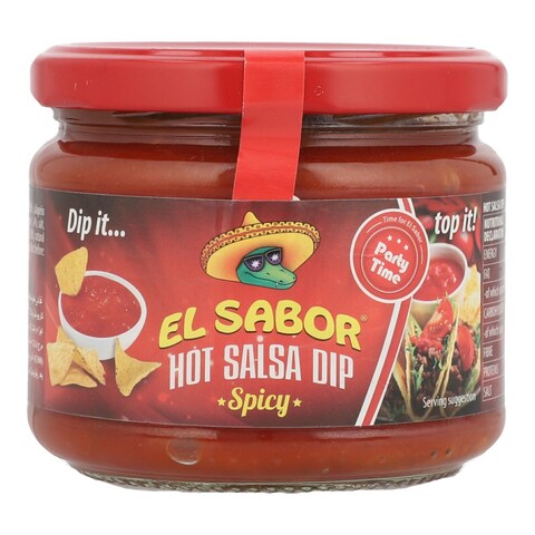 Buy El Sabor Hot Salsa Dip 300 gr Online | Carrefour Pakistan