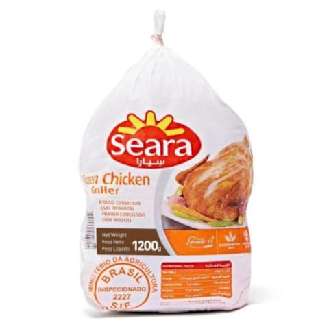 SEARA WHOLE CHICKEN 1.2KG price in Kuwait | Carrefour Kuwait ...