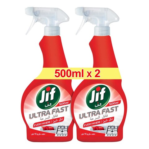 Jif Ultra Fast Spray For Everywhere 500ml Pack of 2 price in UAE ...