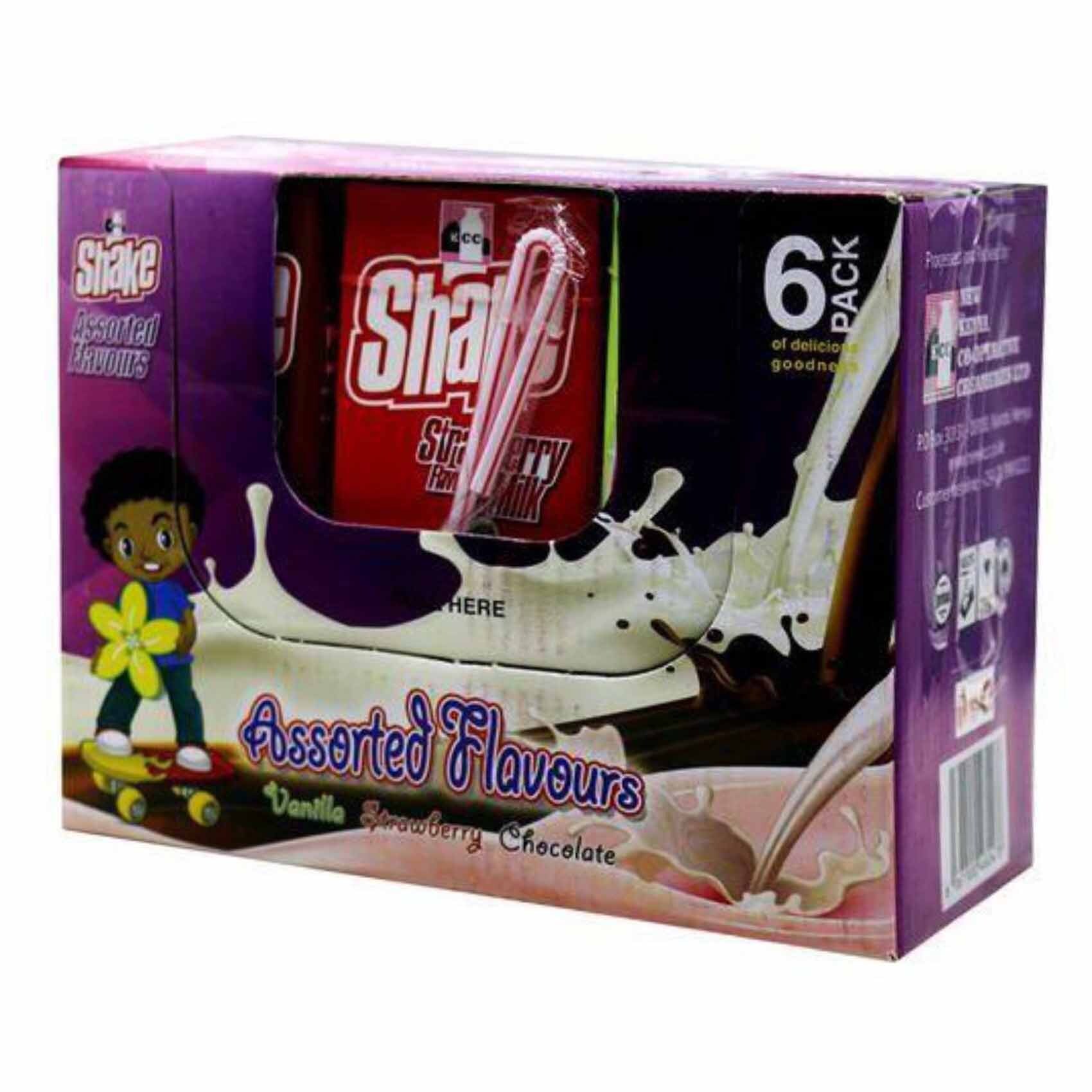 Buy Kcc Shake Milk Assorted 6X250Ml Online | Carrefour Kenya