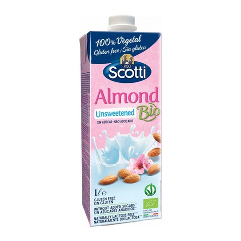 Buy Scotti Almond Bio Drink Unsweet 1 L Online | Carrefour KSA
