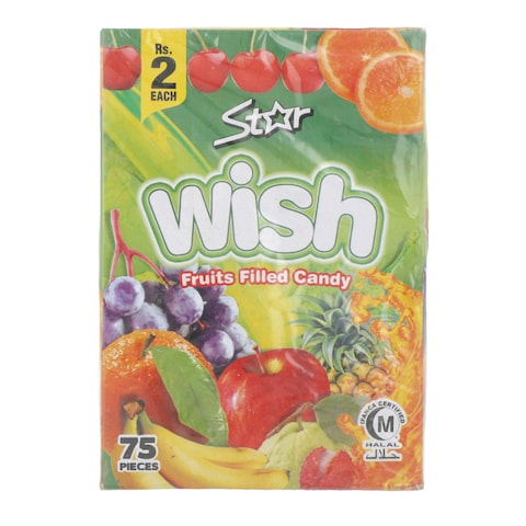 Buy WISH BOX FRUITS FILLED CANDY 60PCS Online | Carrefour Pakistan