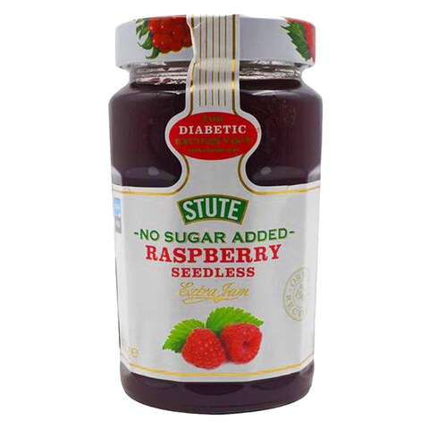 Buy Stute Diabetic No Sugar Added Raspberry Seedless Extra Jam 430g ...