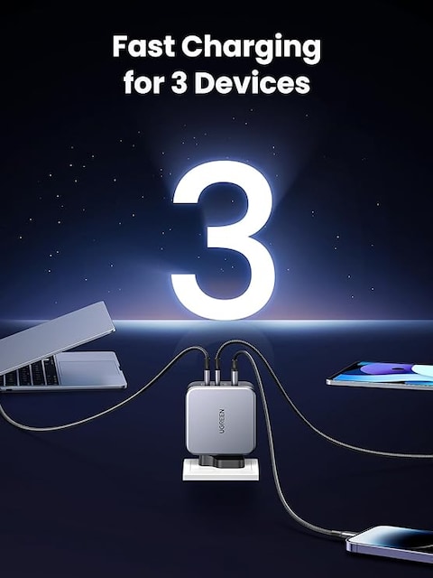 تسوق مجموعة شاحن يو جرين نيكسود 140 واط Usb C أون لاين كارفور الإمارات
