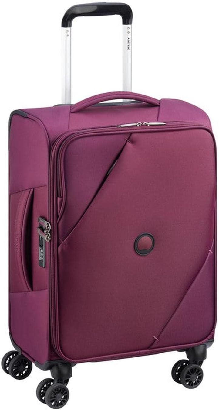 Buy Delsey Maringa 55cm 4 D.W. EXP. Cabin Trolley, Purple Online ...